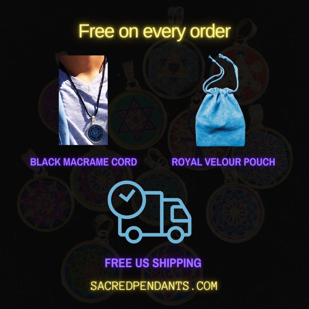 Galactic Butterfly Hunab Ku Sacred Geometry Pendant – Sterling Silver ...